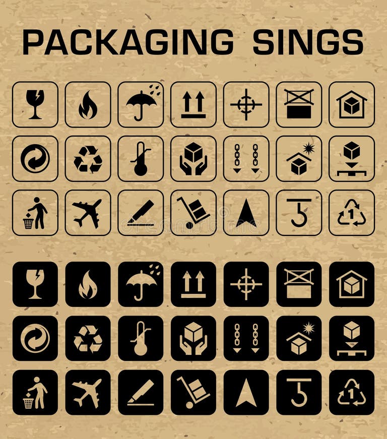 Packaging Icons Stock Illustrations – 45,458 Packaging Icons Stock ...