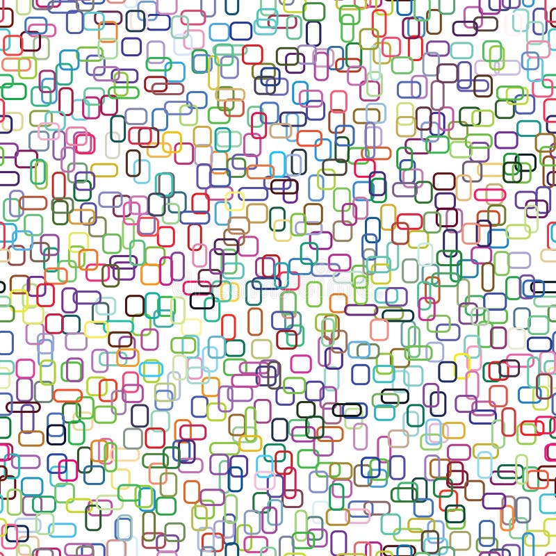 Vector Palette. 729 Outlines of Shapes Chaotically Colored and ...