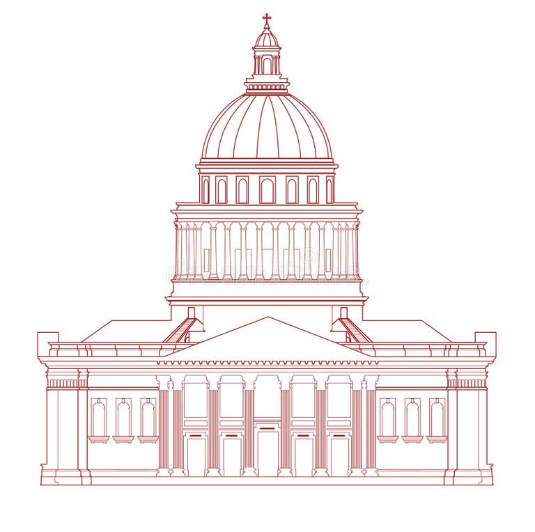 Drawing Pantheon Stock Illustrations – 575 Drawing Pantheon Stock ...