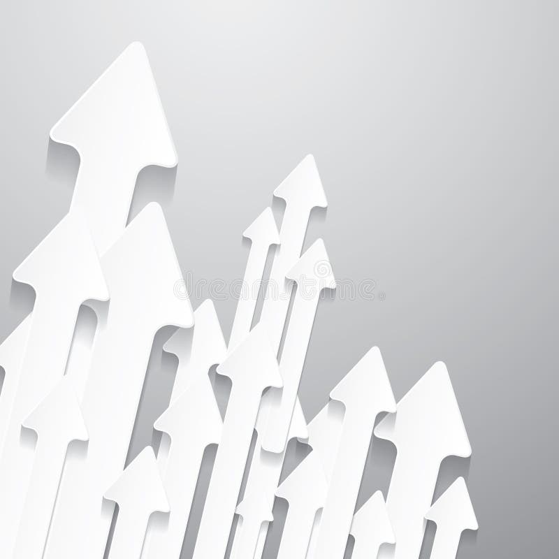 Vector Paper Arrows stock vector. Illustration of banner - 47810834