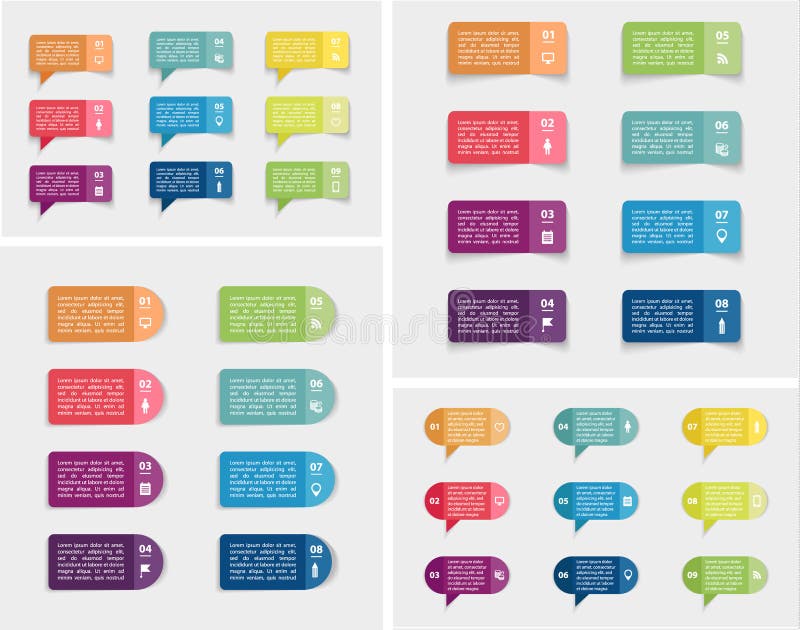 Vector Flyer, Colorful Brochure Abstract Design 2 Sides, Background ...