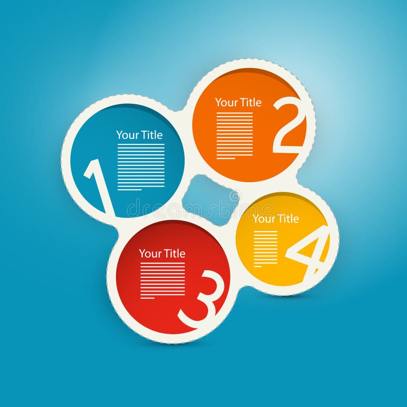 Vector Paper Progress Steps for Tutorial, Infographics Stock Vector ...