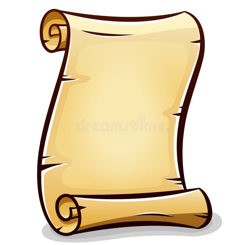 Vertical Scroll Clip Art