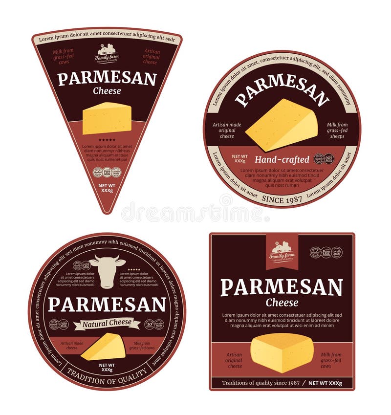 Parmesan Cheese (Parmigiano) Stock Vector - Illustration of ...