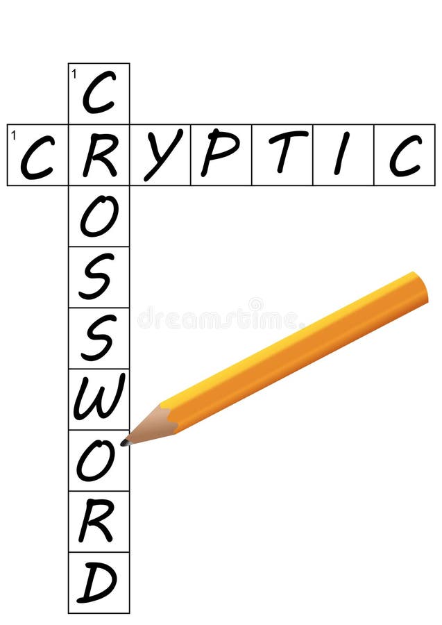 Cryptic Crossword Stock Illustrations – 28 Cryptic Crossword Stock ...
