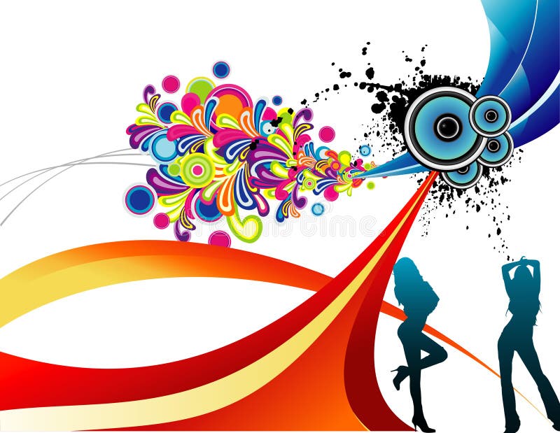 Vector party illustration stock vector. Illustration of decorative ...