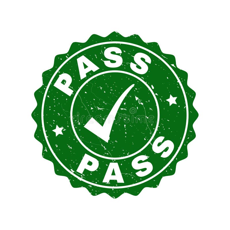 Pass Tick Indicates Yes Passing and Approve Stock Illustration ... Pass Tick Indicates Yes Passing and Approve Stock Illustration ...