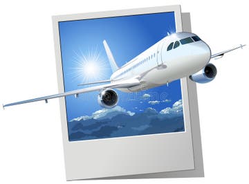 Vector Passenger Airbus A320 Stock Vector - Illustration of cruise ...