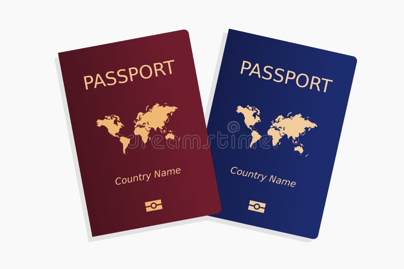Passport Biometric Symbol Stock Illustrations 890 Passport Biometric