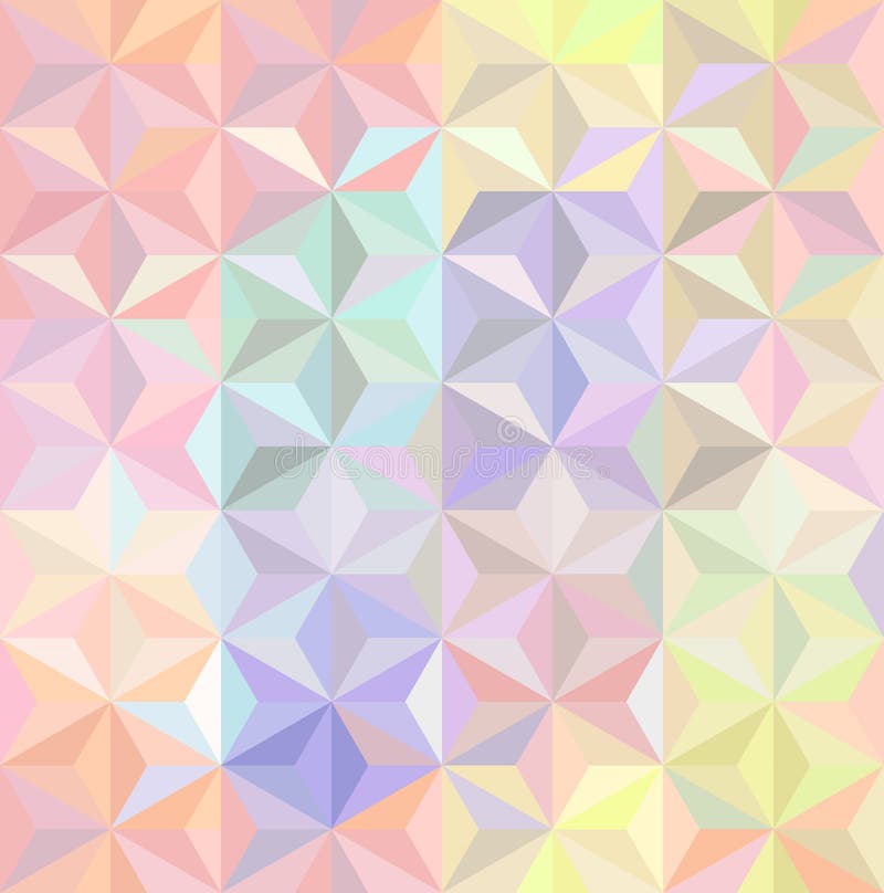 Vector Pastel Iridescent, Multi Colors or Holographic Geometric ...