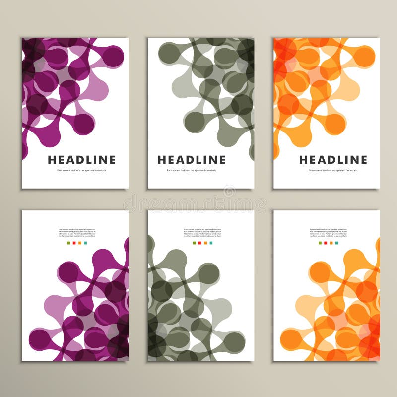 Vector Pattern with Abstract Figures for Design Stock Vector ...