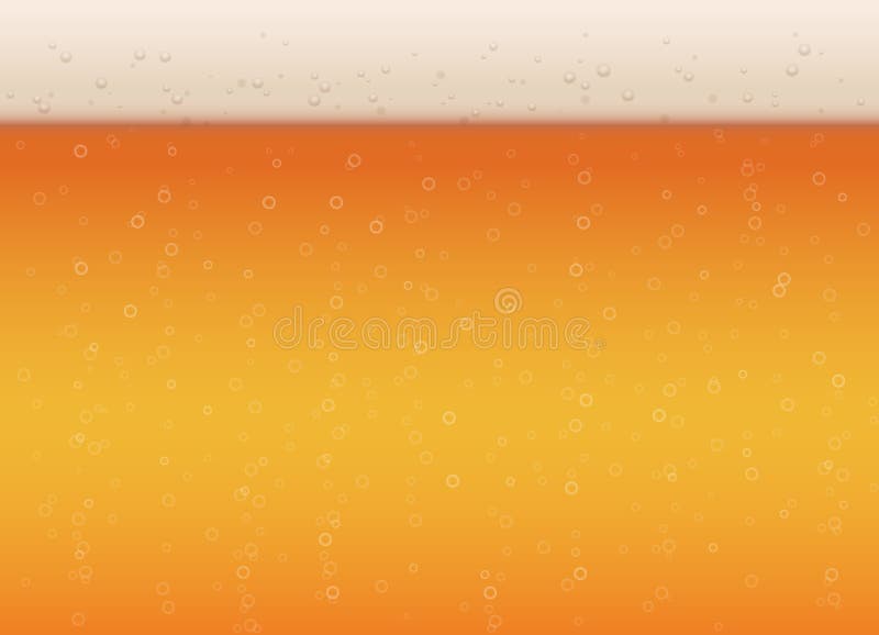 Vector Pattern or Background of Beer with Foam Stock Vector ...
