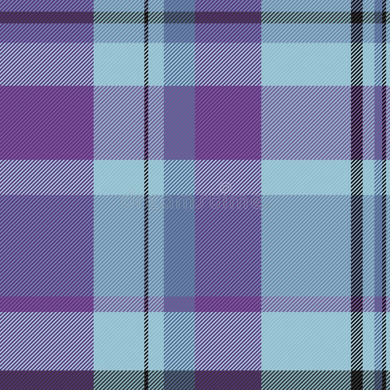 Vector Pattern Background of Texture Textile Tartan with a Seamless ...
