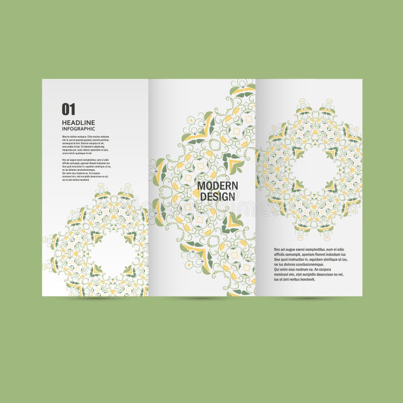 Vector Pattern Beautiful Pattern on Printed Product. Design for Books ...