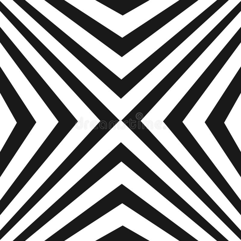 Vector Pattern with Black and White Stripes, Diagonal Crossing Lines ... Vector Pattern with Black and White Stripes, Diagonal Crossing Lines ...