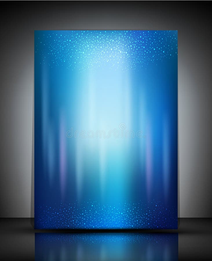 Vector Pattern Blue Booklet Stock Vector - Illustration of editable ...