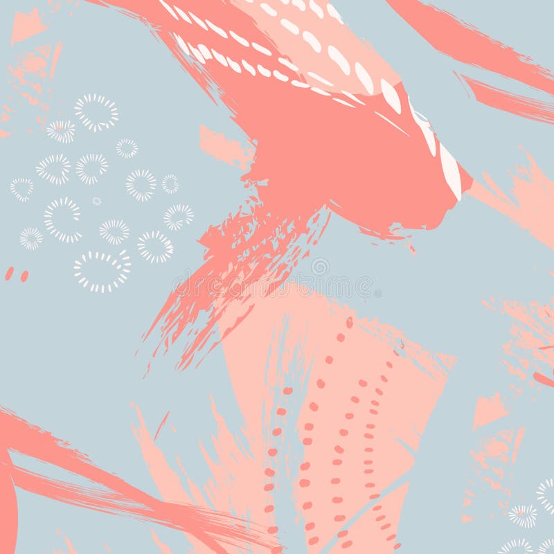 Vector Pattern with Brush Stroke Lines.Stripe Watercolor Dynamic Splash ...