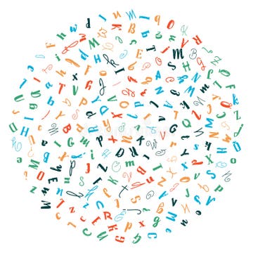 Alphabet Random Stock Illustrations – 6,071 Alphabet Random Stock ...