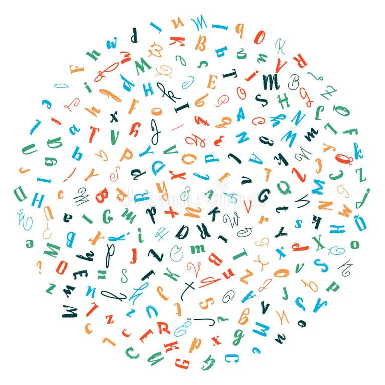 Alphabet Random Stock Illustrations – 6,311 Alphabet Random Stock ...