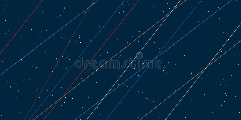 Vector Pattern - Colorful Slanted Lines, Stripes and Random Starlike ...