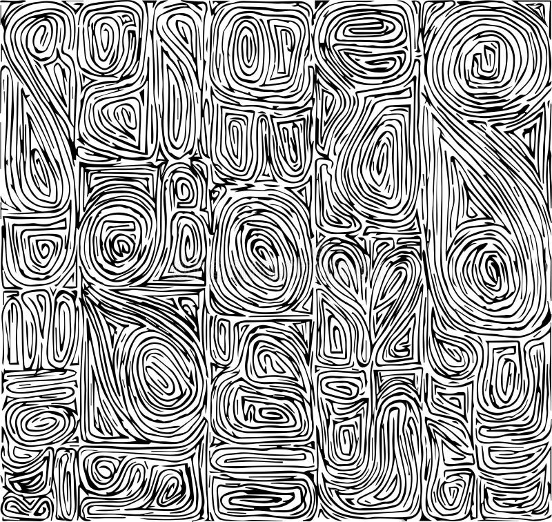 Pattern Fingerprint Isolated Circuit Stock Vector - Illustration of ...