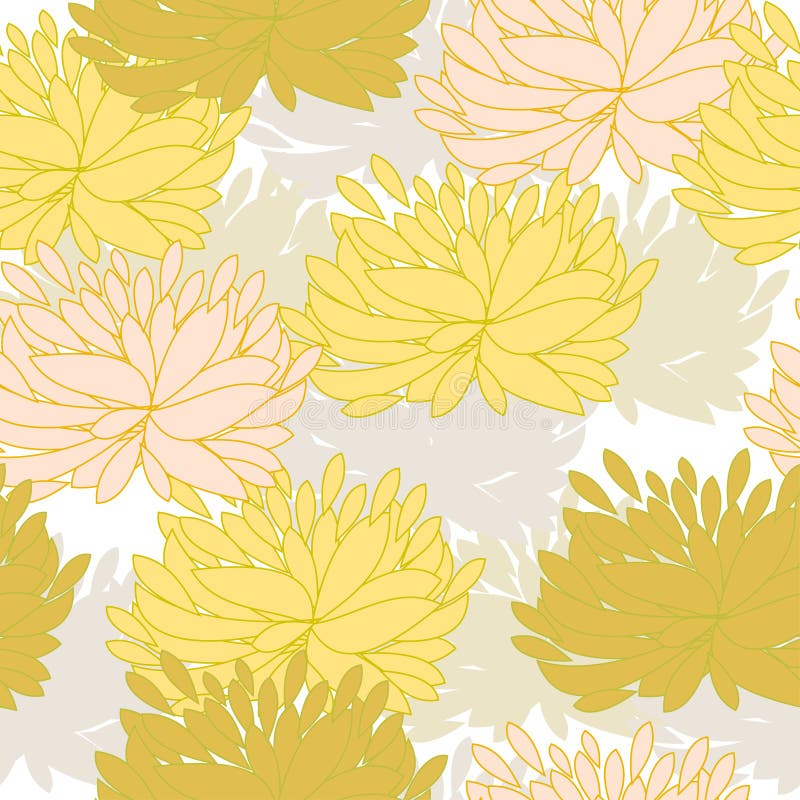 Vector Pattern with Floral Ornament Stock Vector - Illustration of ...