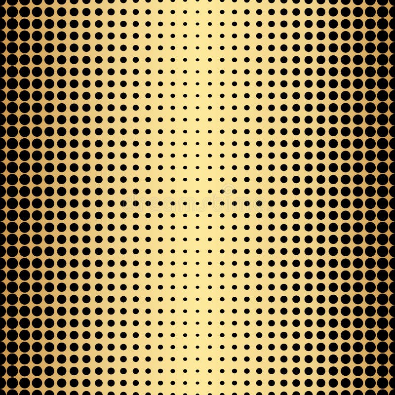 Geometric Gold Seamless Repeat Pattern Background, Gold and Black ...