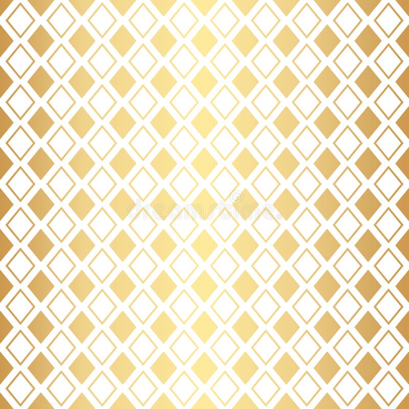 Geometric Gold Seamless Repeat Pattern Background, Gold Wallpaper Stock ...