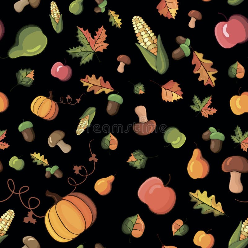 Vector pattern harvest stock vector. Illustration of icon - 35575859
