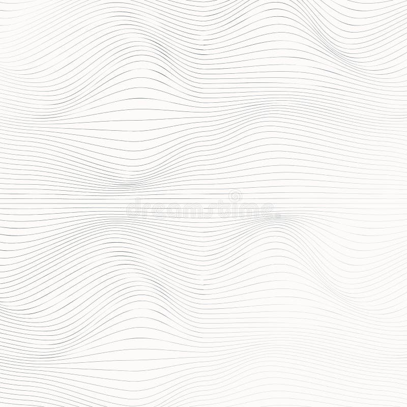 Vector Pattern. Modern Texture. Wave Lines Pattern Abstract Background ...