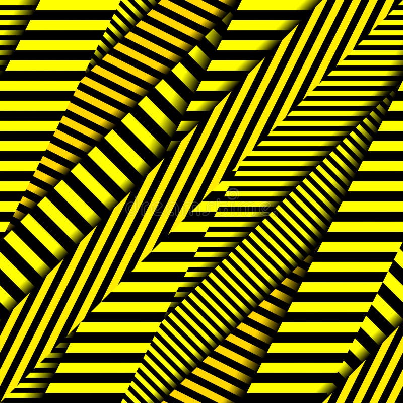 Vector Pattern. Police Line. Seamless Image. Stock Vector ...