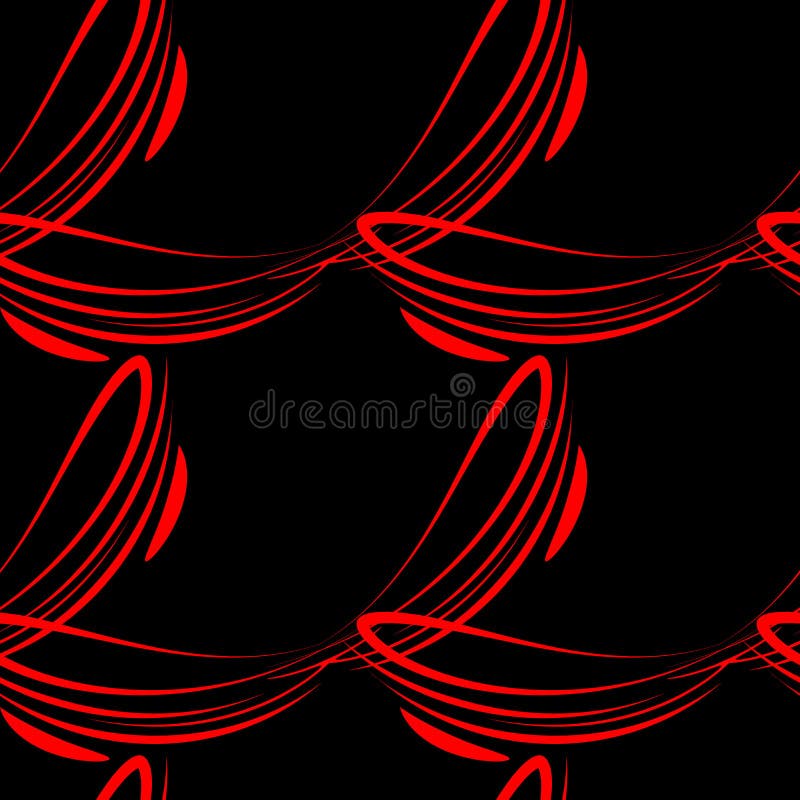 Vector Pattern of Red Lines for Backgrounds on a Black Background ...