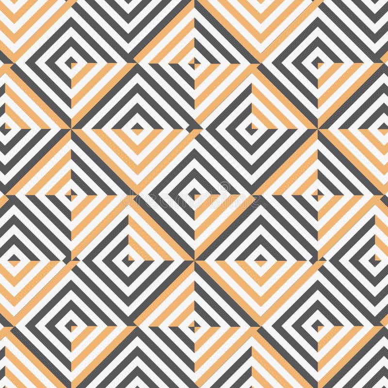 Vector Pattern, Repeating Stripe Square Diamond Shape in Two Color ...