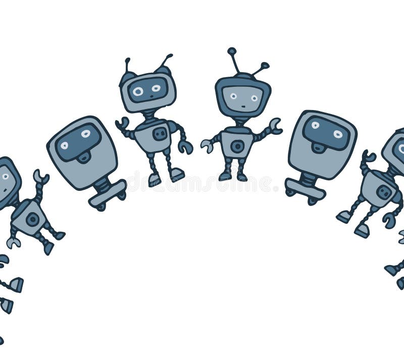 Oval Robots Stock Illustrations – 13 Oval Robots Stock Illustrations ...