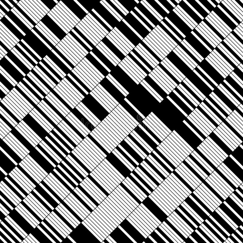 Vector Pattern with Slanting Black Stripes, Modern Stylish Image. Stock ...