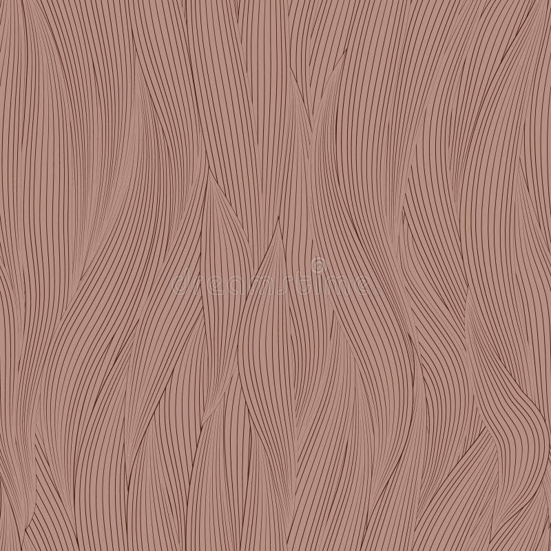 Vector Pattern of the Waves of Hair Stock Vector - Illustration of ...