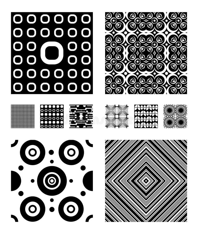 Vector Patterns stock vector. Illustration of texture - 10546361