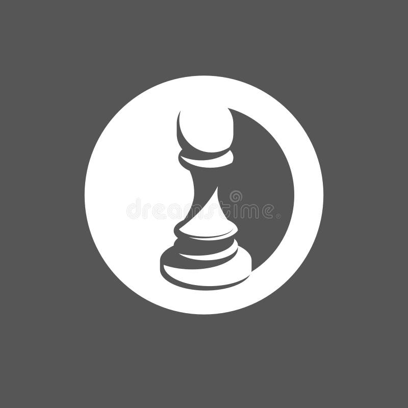 Classic Pawn Logo for Business Template Stock Vector - Illustration of ...