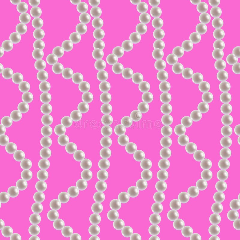 Vector Pearl Tile, Seamless Pattern Stock Vector - Illustration of ...