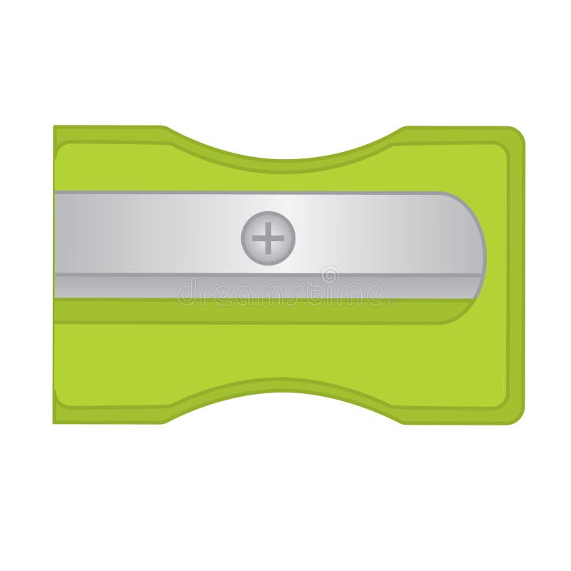 Pencil sharpener stock vector. Illustration of learning - 15057545