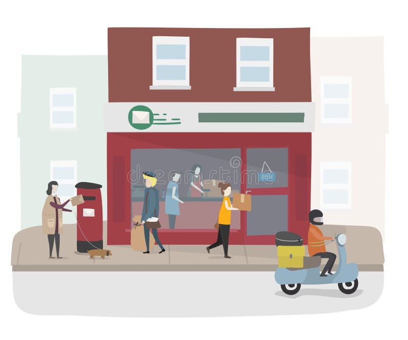 Vector of People Doing Their daily Job Stock Vector - Illustration of ...