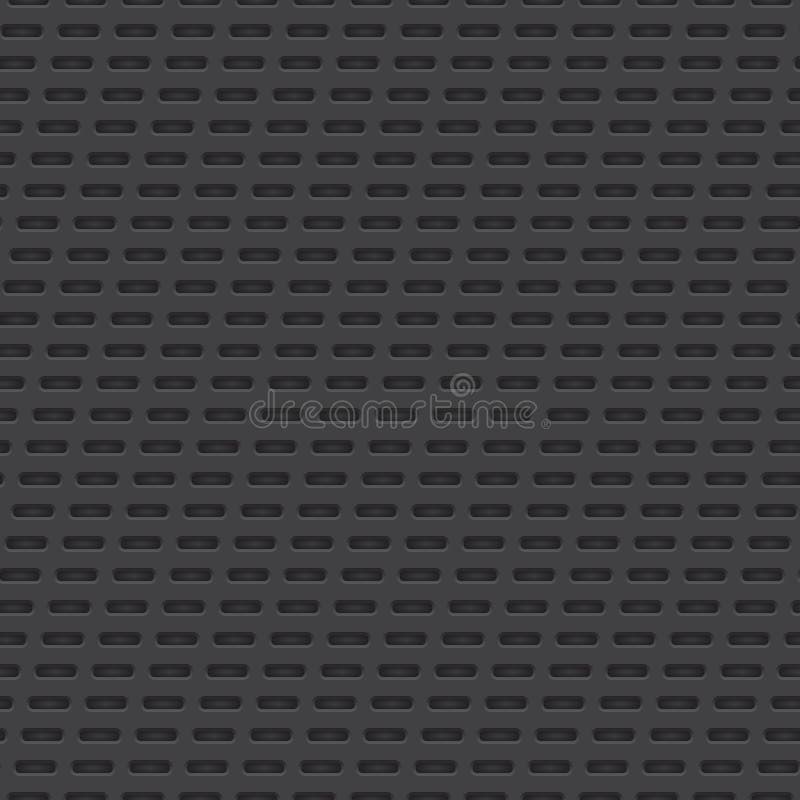 Vector Perforated Metallic Seamless Pattern Stock Vector - Illustration ...