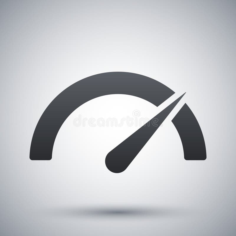 Vector Performance Measurement Icon Stock Vector - Illustration of ...
