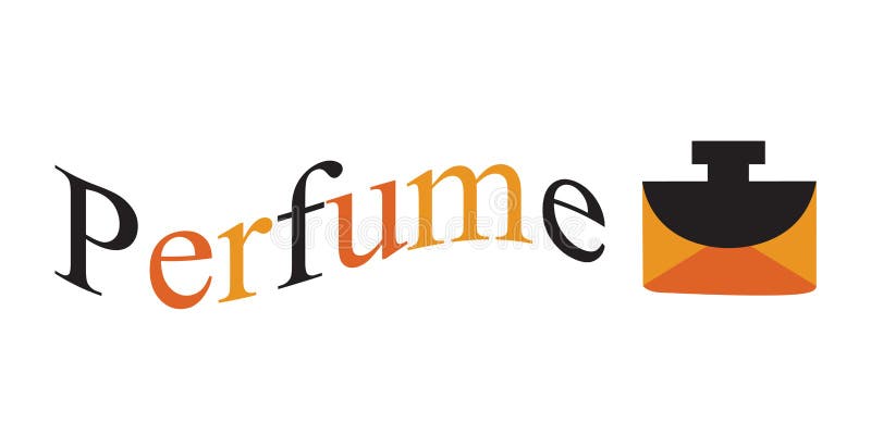 Vector perfume logo stock vector. Illustration of bottle - 112958495