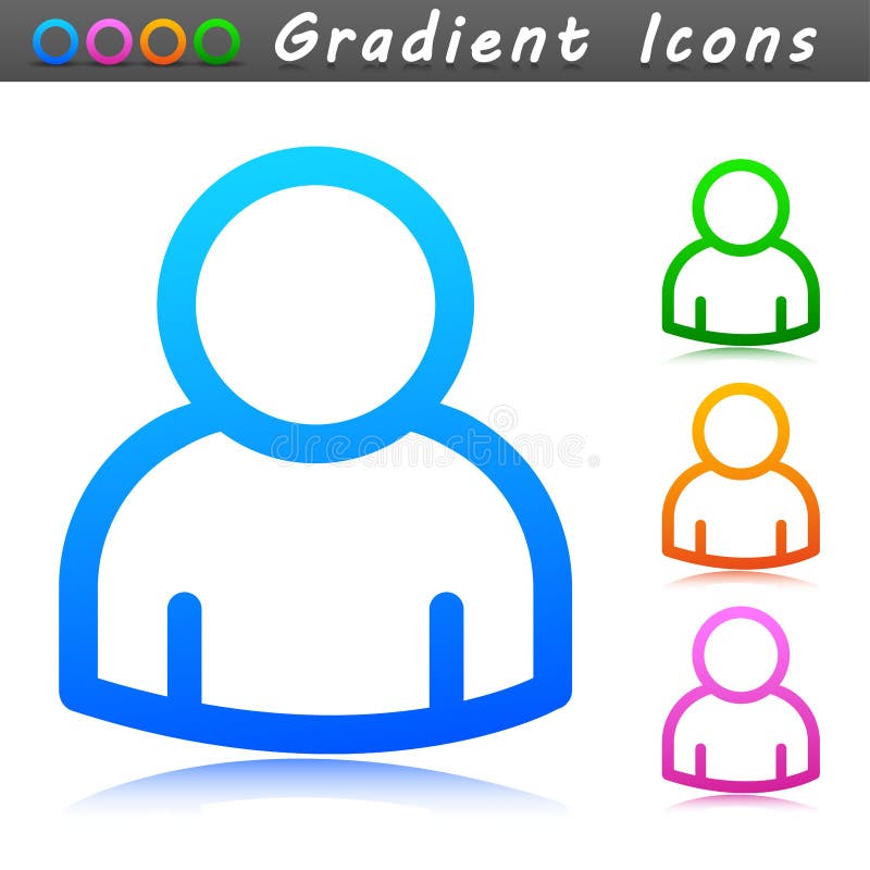 Vector Person Symbol Icon Design Stock Vector - Illustration of social ...