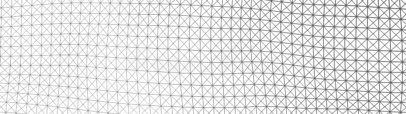 Vector Perspective Grid. Detailed Lines on Background.Wave with Many ...