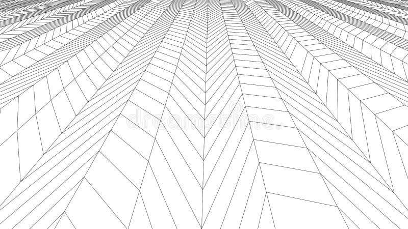 Perspective Surface Lines Horizon Stock Illustrations – 853 Perspective ...