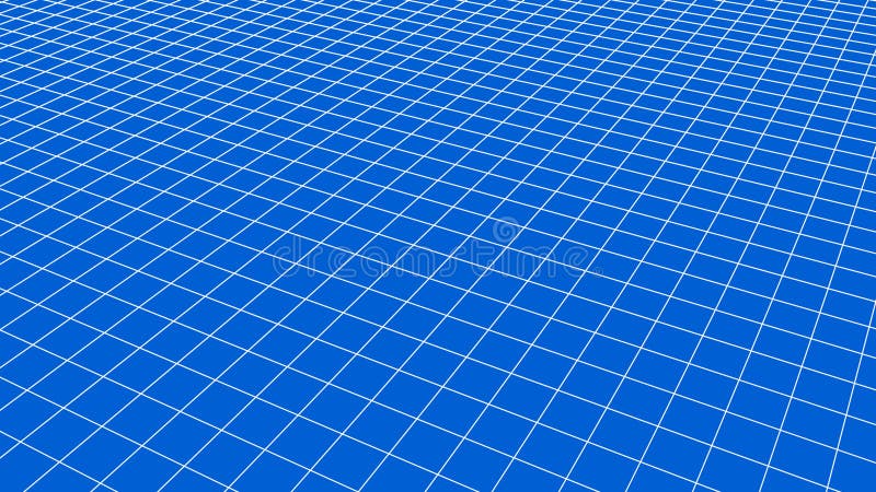 Vector Perspective Grid. Digital Background in Retro Style Stock ...