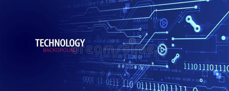 Vector Perspective Illustration, Hi-tech Digital Technology and ...