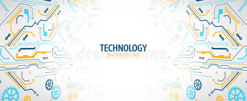 Vector Perspective Illustration, Hi-tech Digital Technology and ...